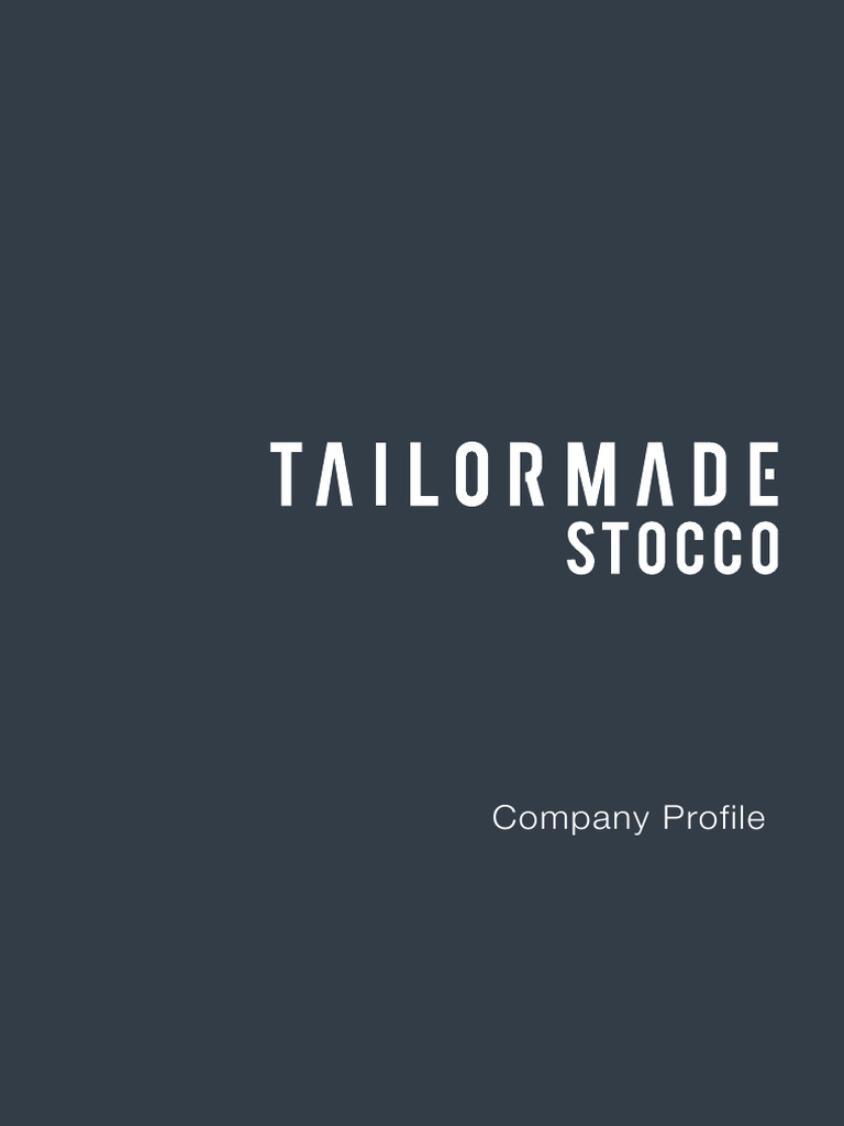 Stocco Profile-2024 IT | PDF