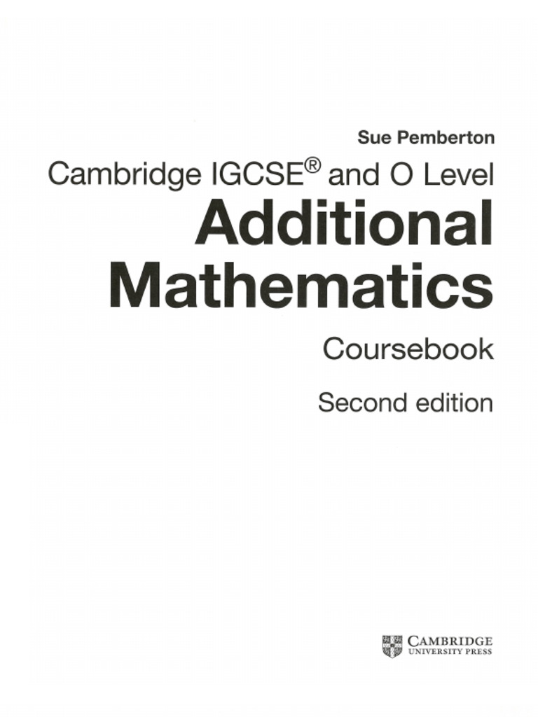 IGCSE Math Coursebook 2019 | PDF
