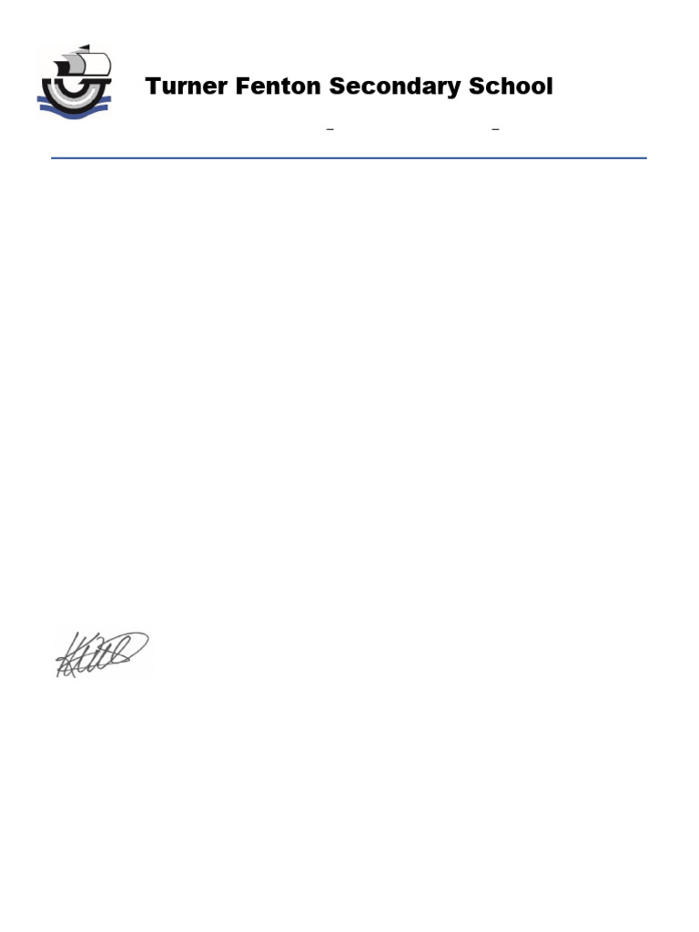 Turner Fenton SS School Info | PDF