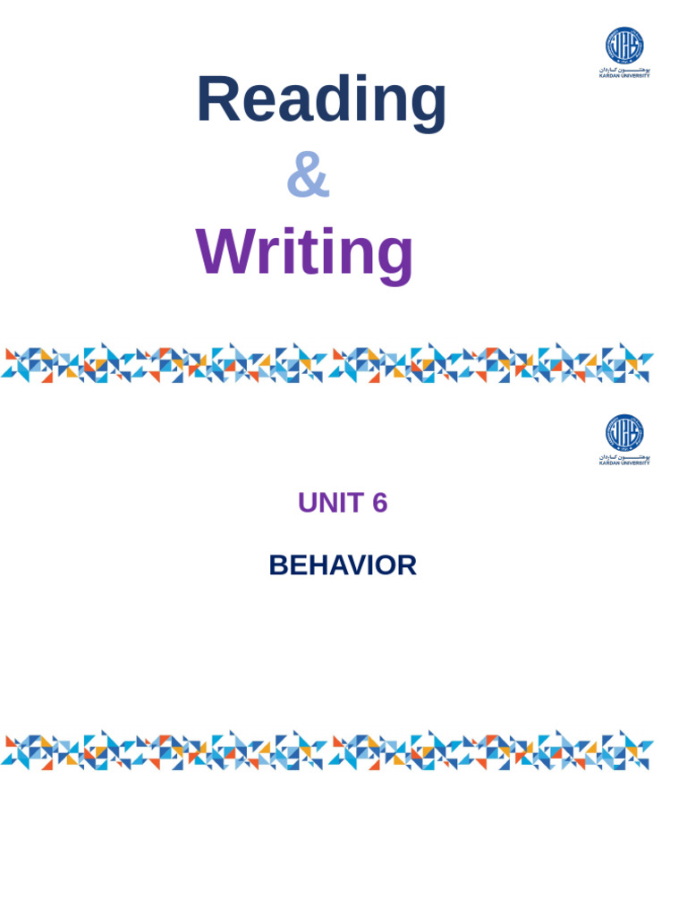 Chapter 6 Behavior Pdf