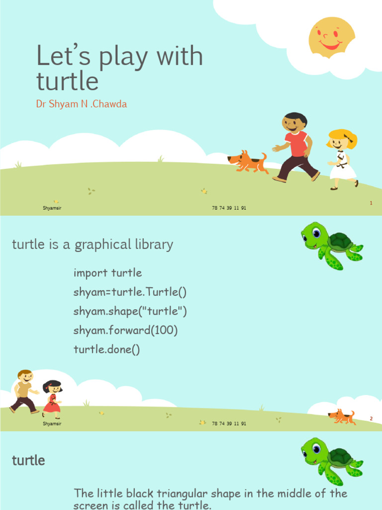 Python Turtle | PDF
