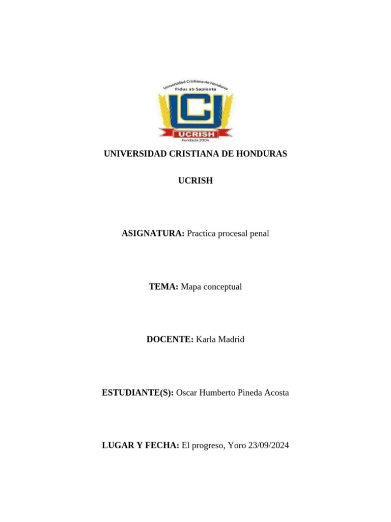 OSCAR PINEDA Mapa Conceptual | PDF