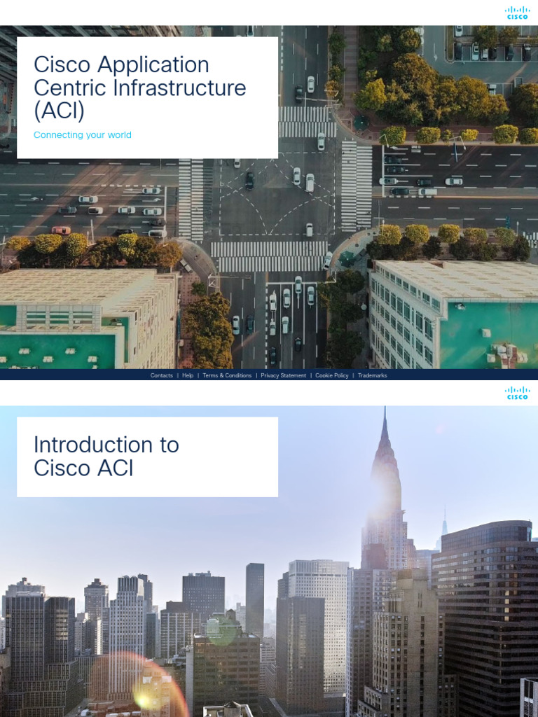 Cisco Application Centric Infrastructure Aci | PDF