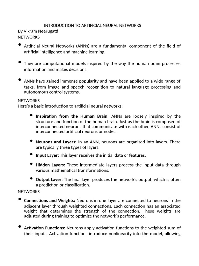 Ann Mod-1 | PDF