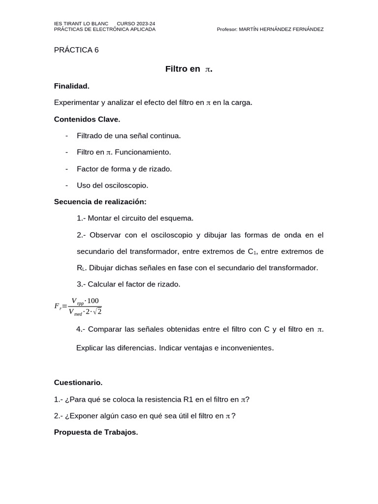 Práctica 6 | PDF