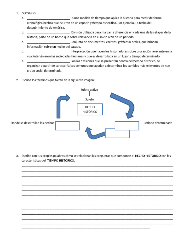 Evaluación Historia y Tiempo. Sociales I Periodo | PDF | Rieles | Arte