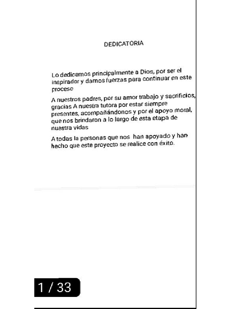 Dedicatoria | PDF