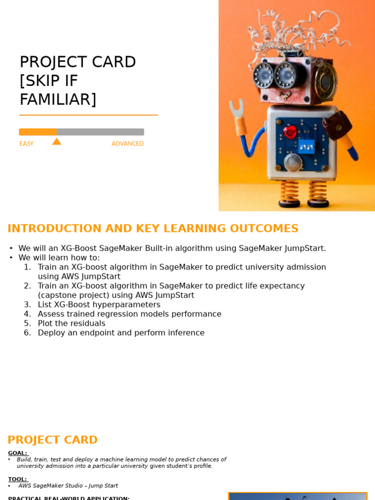 AWS SageMaker Jumpstart Tabular Data | PDF