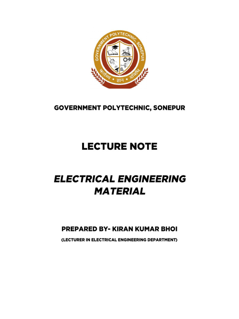 Electrical Engg Material | PDF