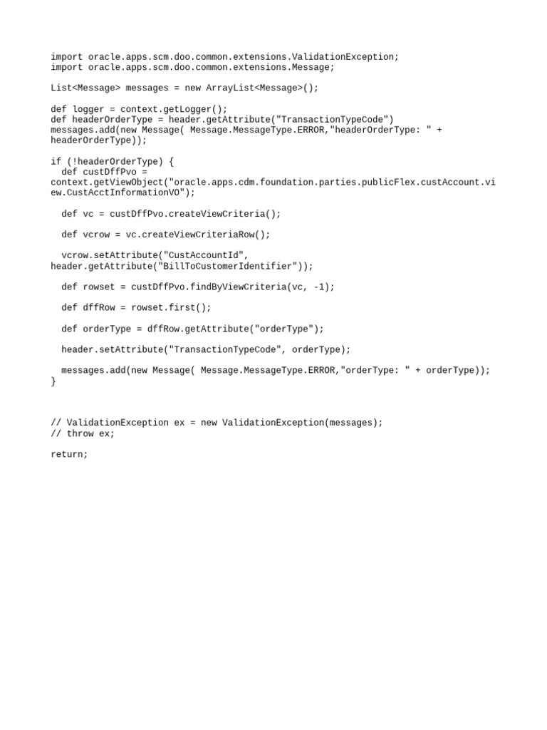 Customer Based Groovy | PDF