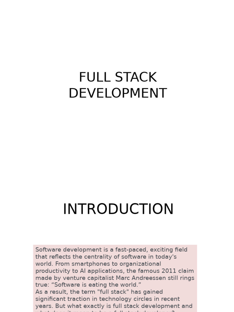 Full Stack Development by Rahul | PDF | World Wide Web | Art