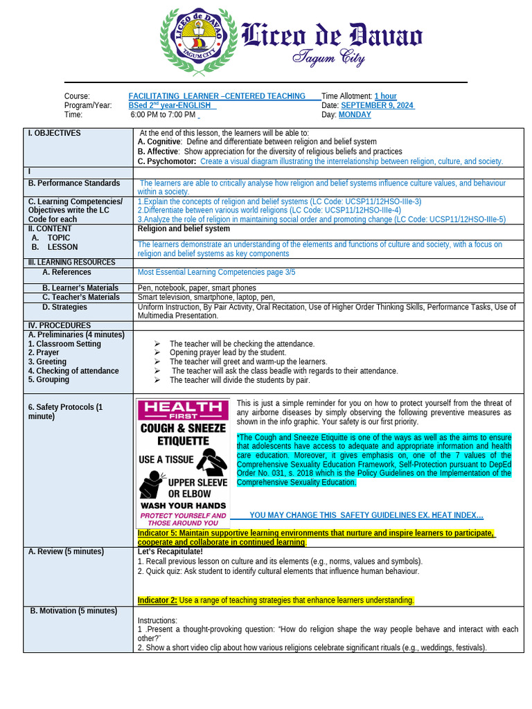 Group Lessonplan 2 | PDF