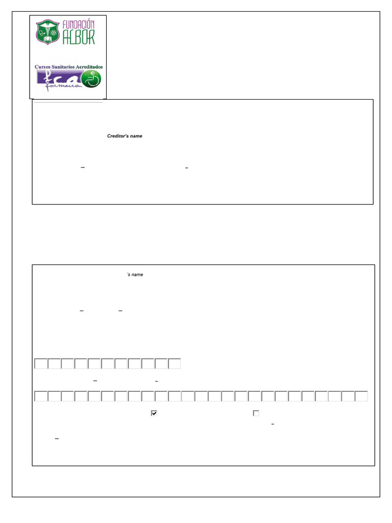 Modelo Domiciliacion Sepa Core | PDF