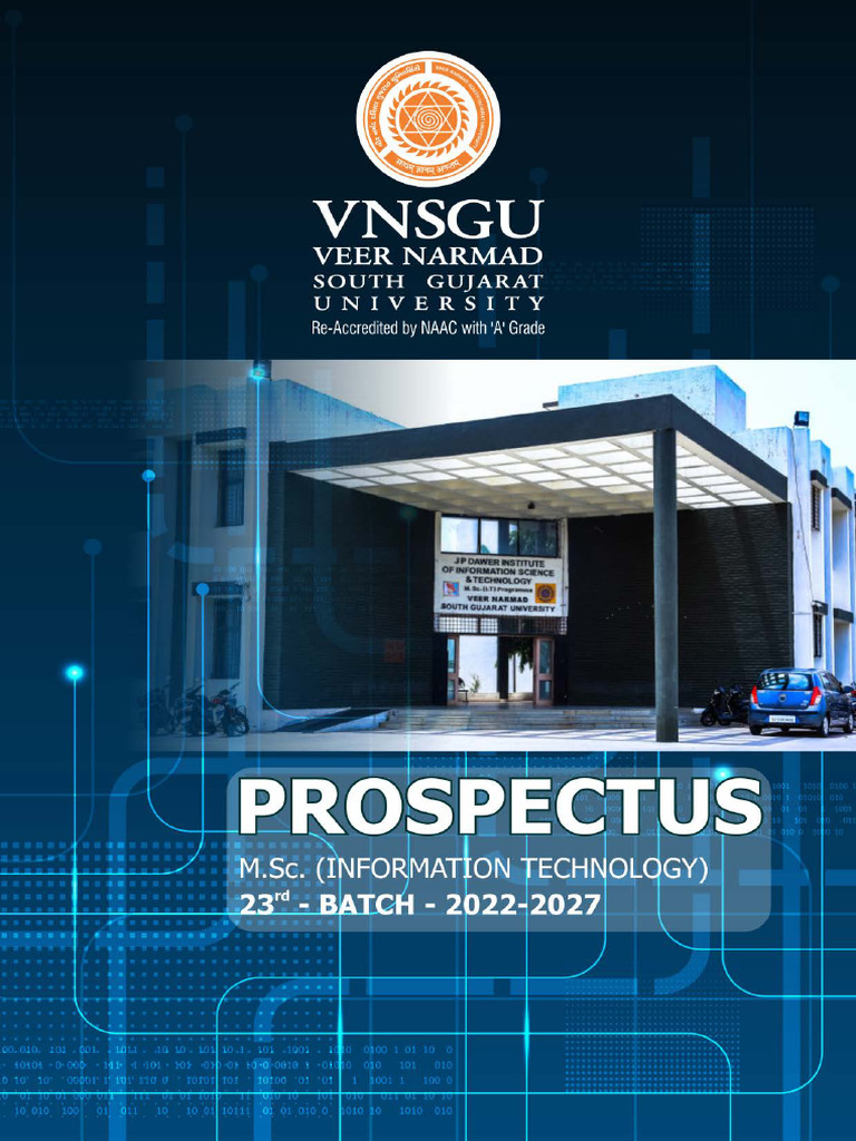Prospectus MScIT 2022 2023 Updated28FEB2022 | PDF
