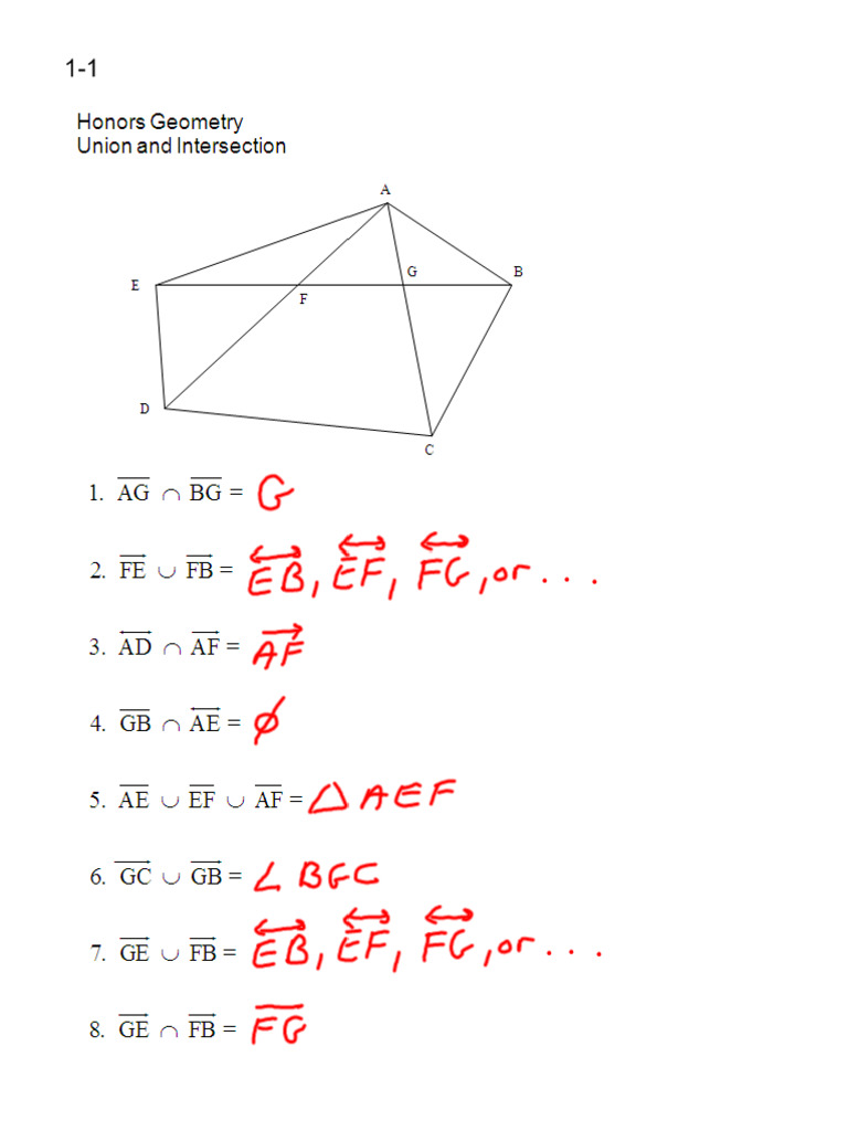 HG Chapter 1 Answers 2012 | PDF