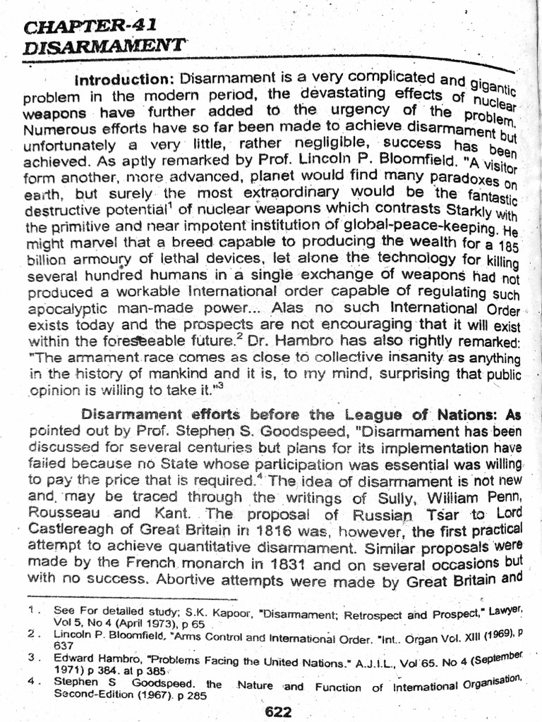 Disarmament | PDF