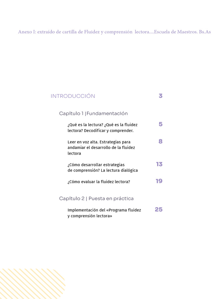 Anexo 1-Fluidez y Comprension Lectora | PDF