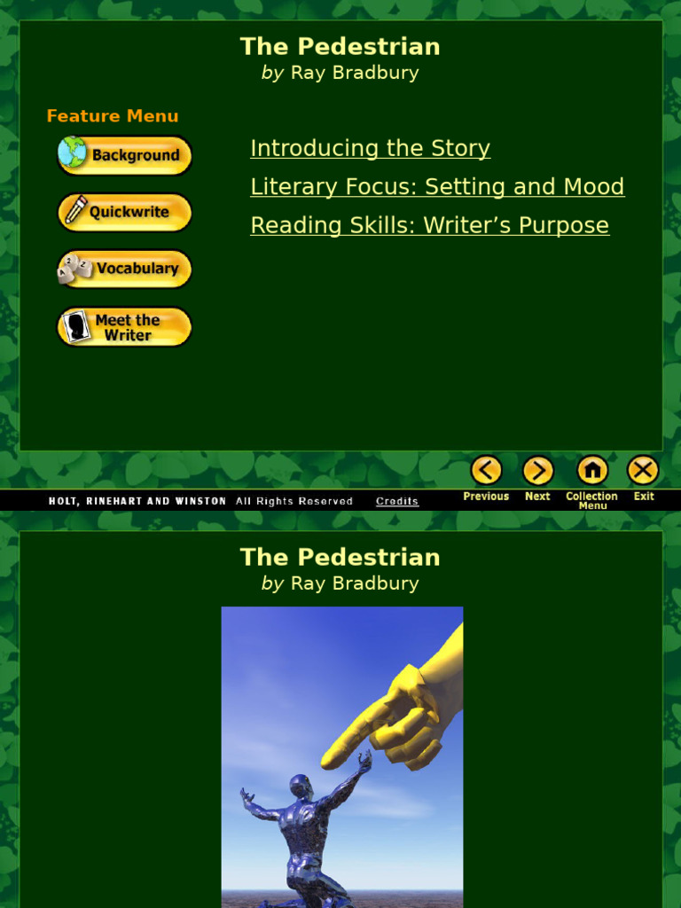 The Pedestrian | PDF