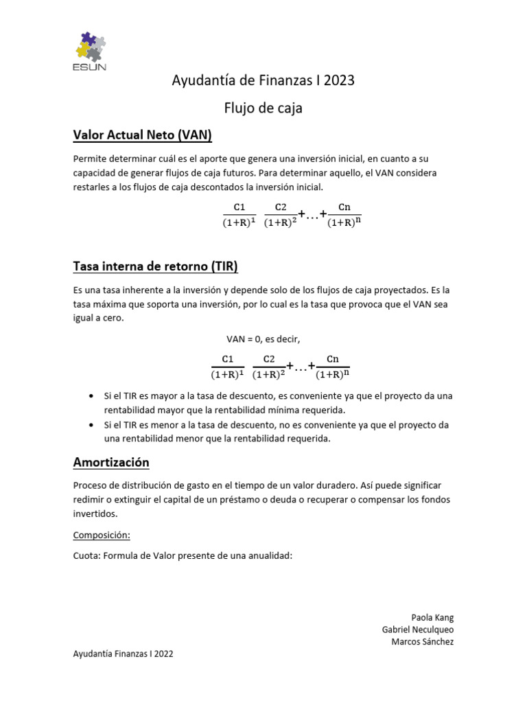 Ejercicio Flujo | PDF