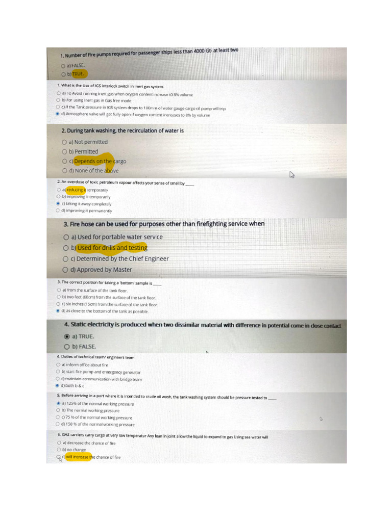 TASCO EXIT EXAM Qs | PDF