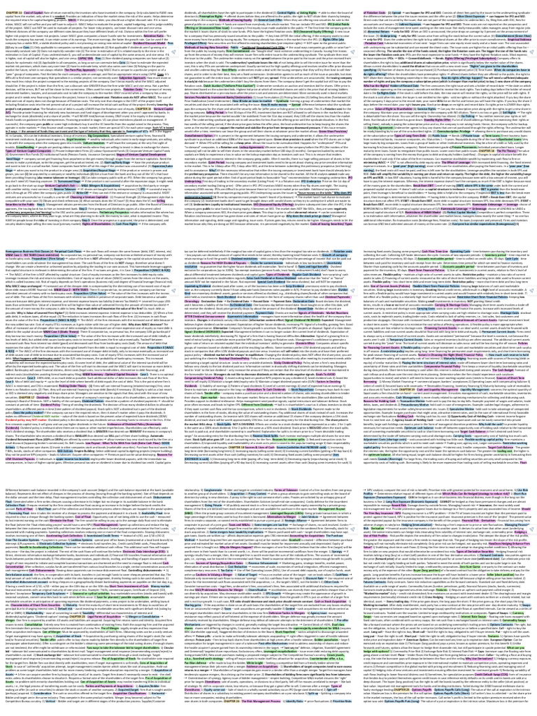 Crib Sheet Combined | PDF