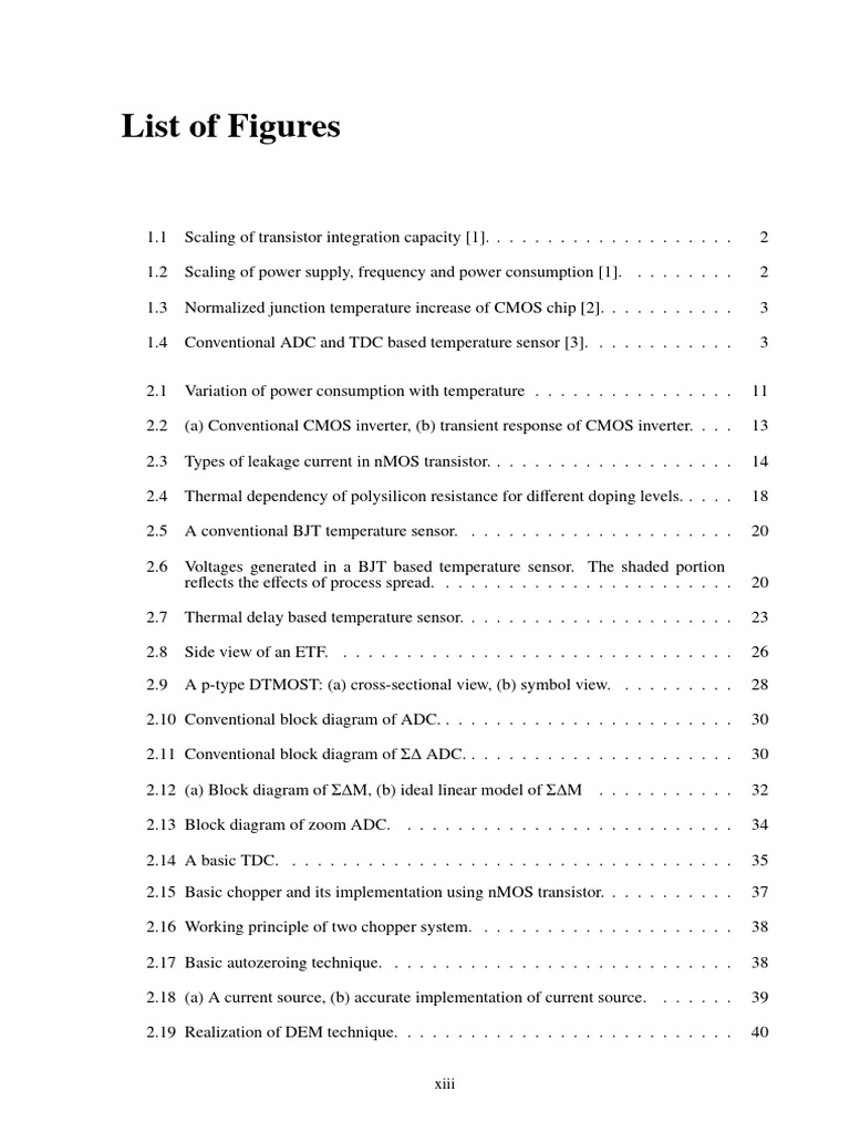 07 - List of Figures and Tables | PDF