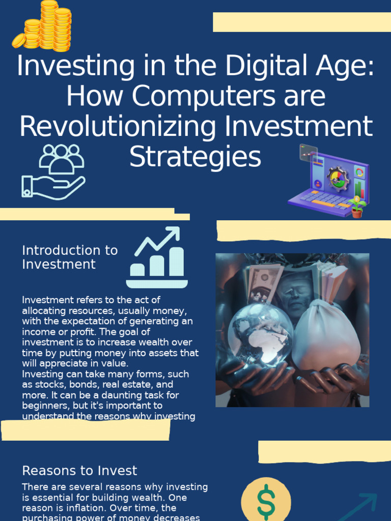 Investing in The Digital Age: How Computers Are Revolutionizing ...