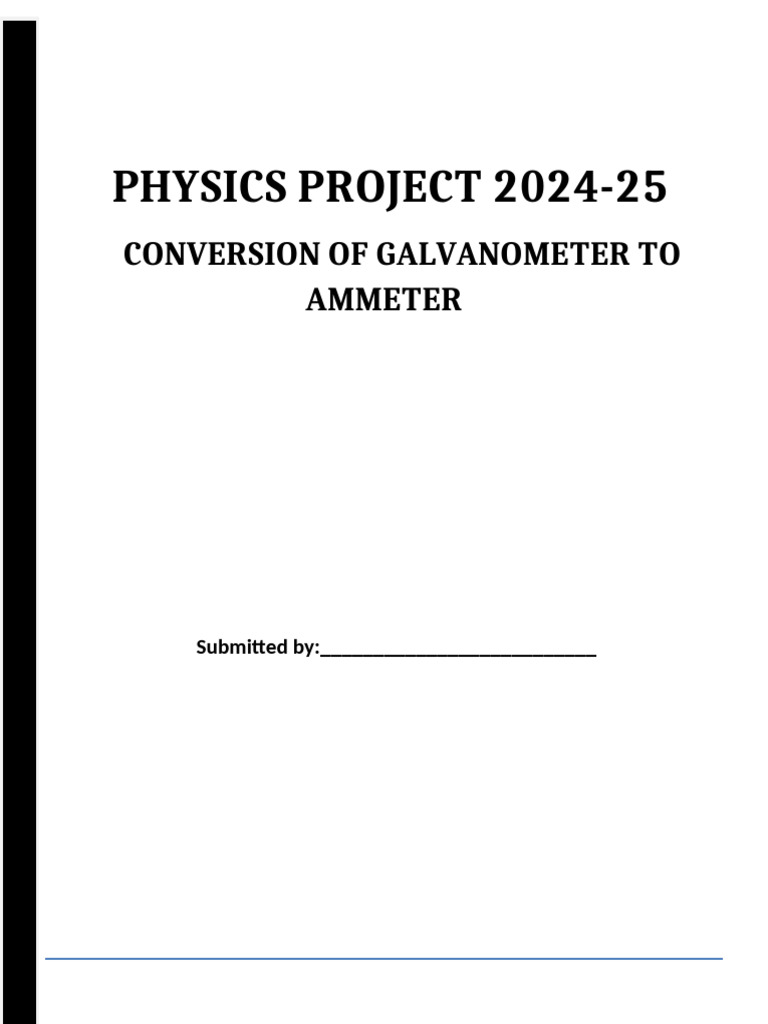 Phy Pro 2024-2025 | PDF