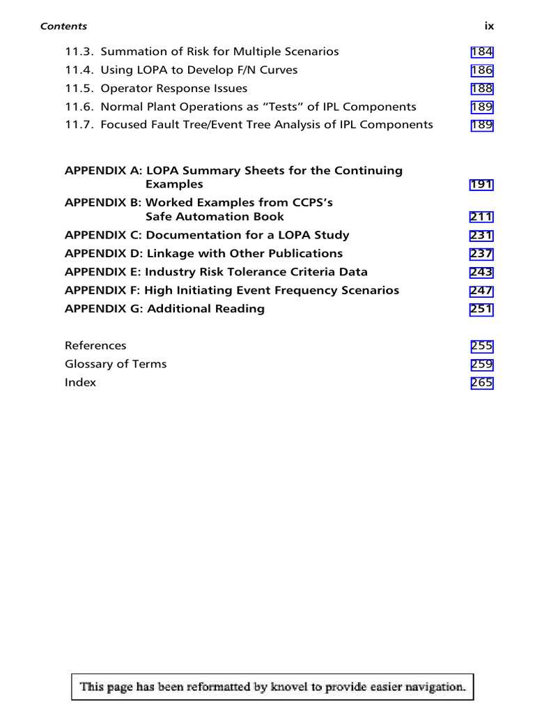 Layer of Protection Analysis - Simplified Process Risk Assessment (A ...