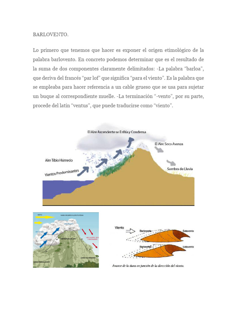 Barlovento y Sotavento | PDF