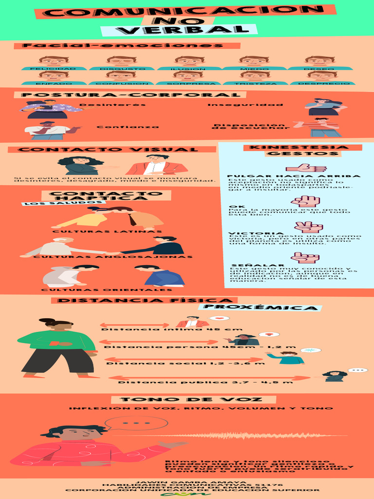 Infografia Comnicacion No Verbal de La A Dministracion | PDF