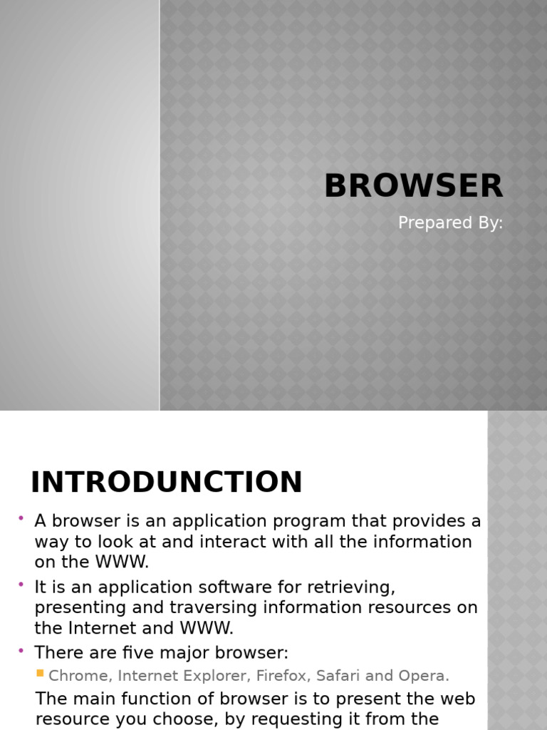 Browser | PDF