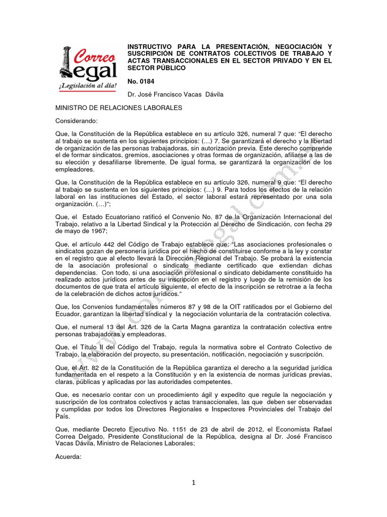 Decreto 184 | PDF