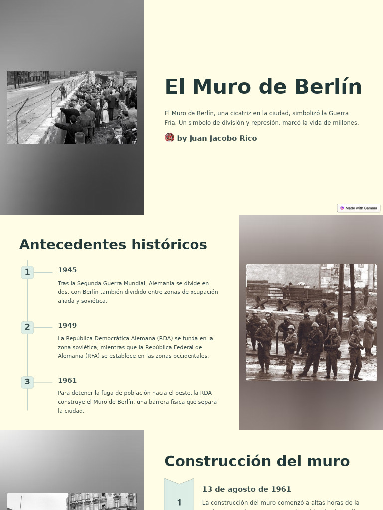 El Muro de Berlin | PDF