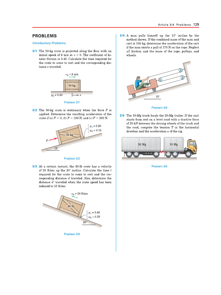 5MEC222 Tutorial 7 All Problems | PDF