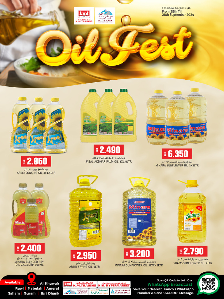OIL FEST@ KMT & Safa From 25th To 28th Sept 2024 | PDF