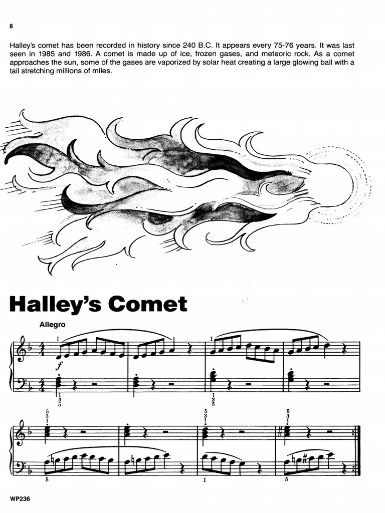 Halley's Comet 01 | PDF