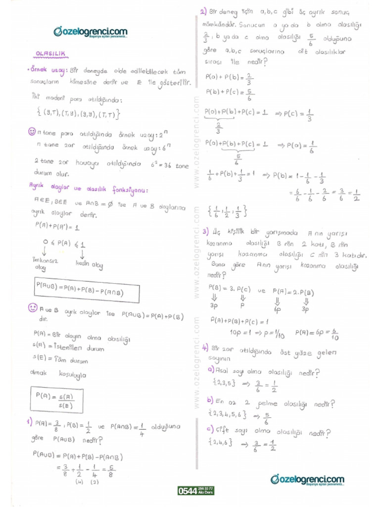 Olasilik | PDF