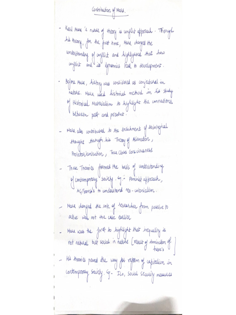 Karl Marx - Essential Questions | PDF
