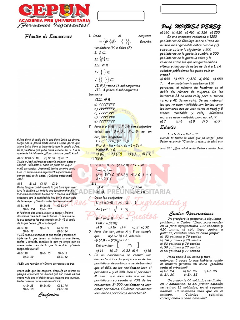 REPASO RM Intensivo | PDF