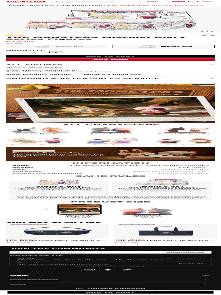 gbproducts565THE-MONSTERS-Mischief-Diary-Series-Figures 2 | PDF