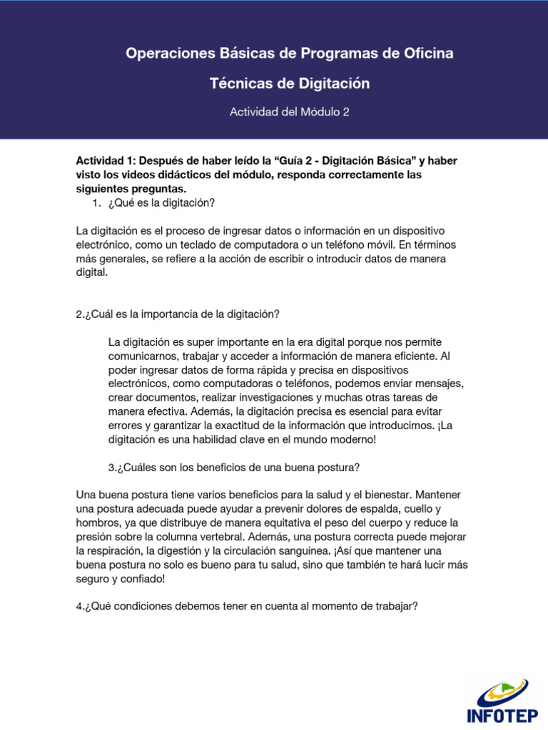 Actividad 2 - Módulo 2 | PDF