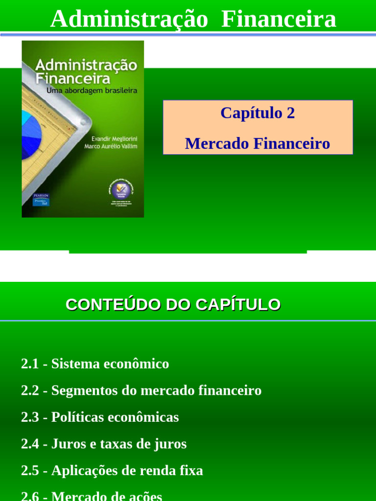AFO CapÝtulo 2 - Mercado Financeiro | PDF
