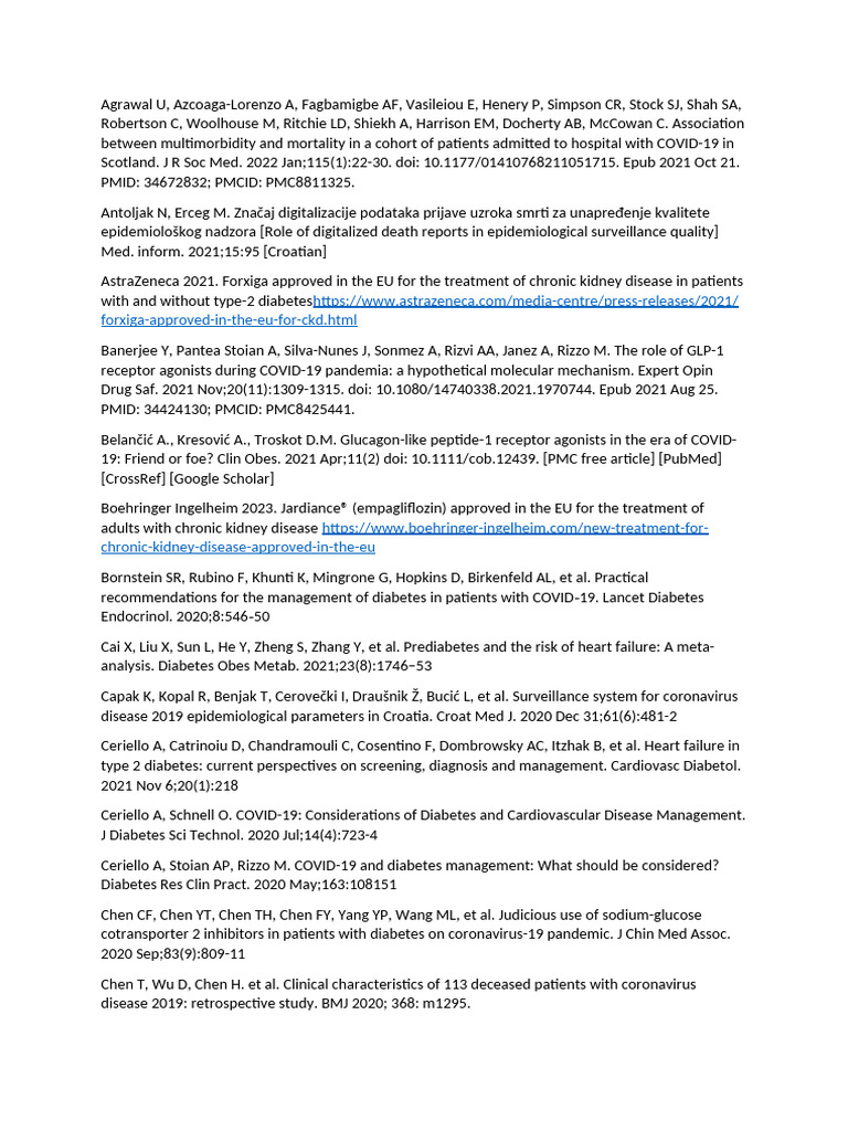 Rad Renalni Reference | PDF