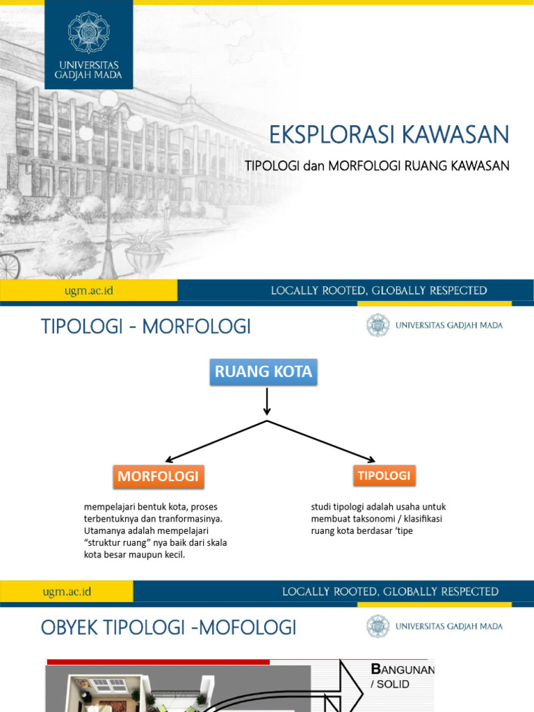 03 Eksplorasi Kawasan Tipologi Morfologi | PDF