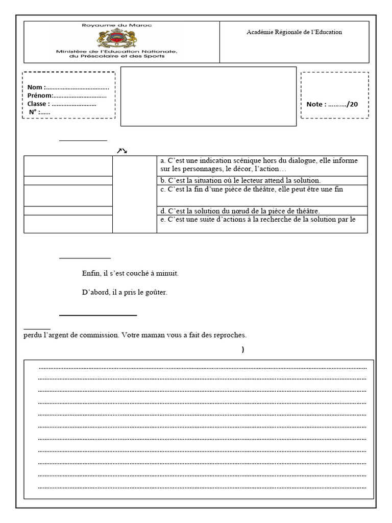 Diag 3ASC 2023 2024 | PDF
