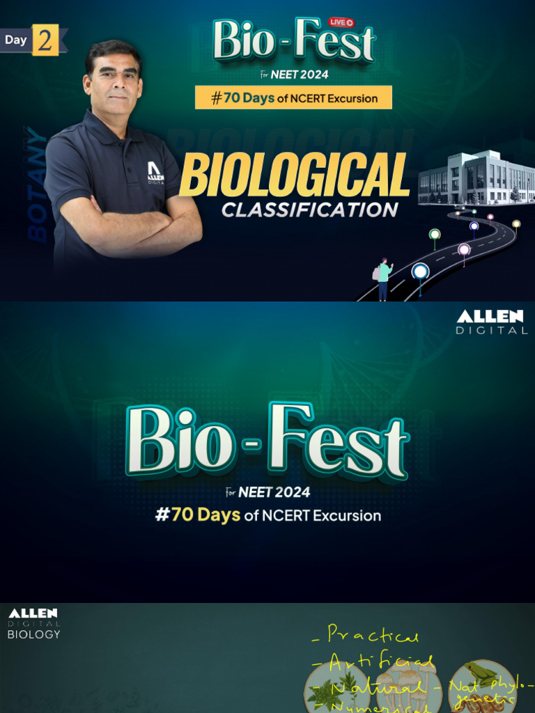 Biological Classification - Part-1 | PDF