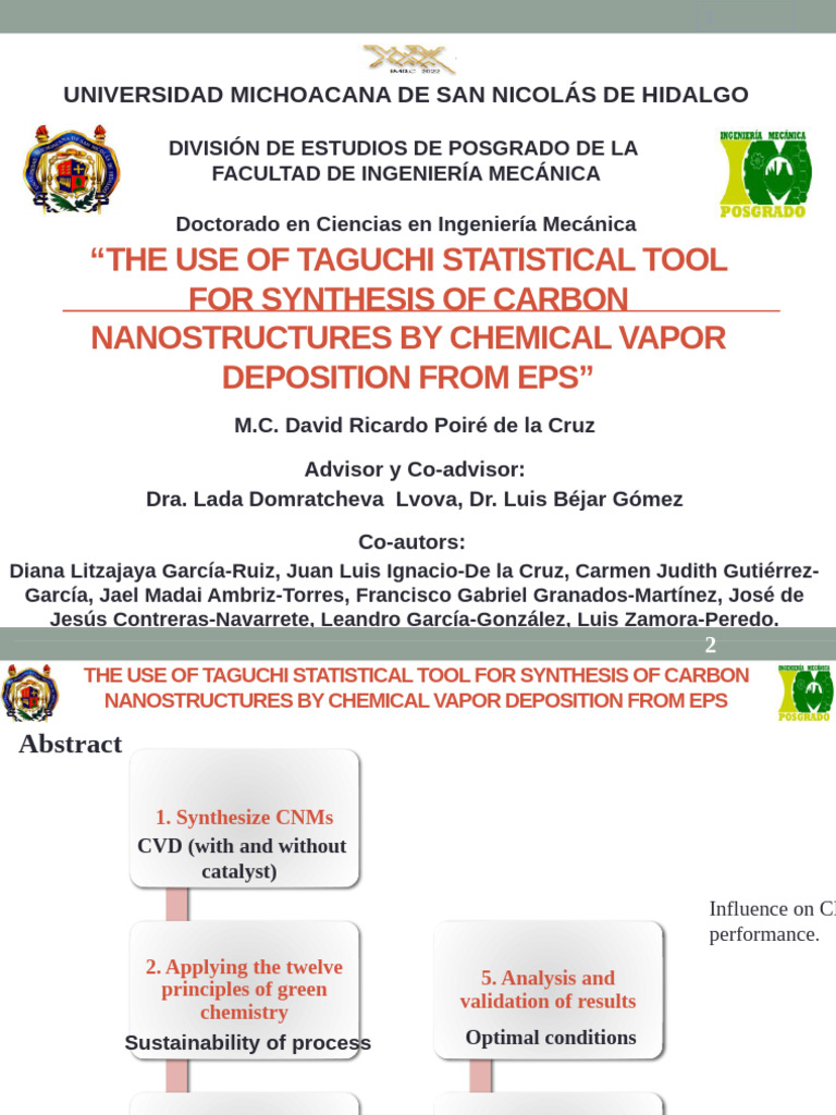 DOE of Taguchi | PDF