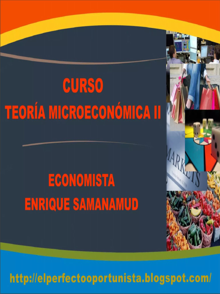 Teoria Microeconomica II | PDF