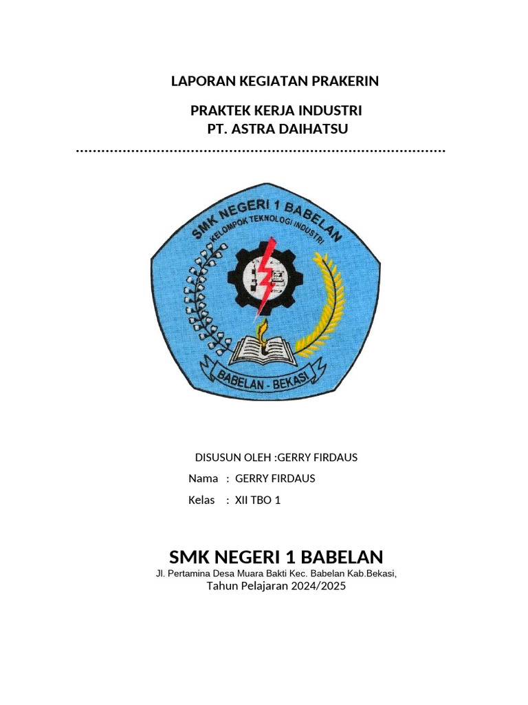 Gerrey Laporan | PDF